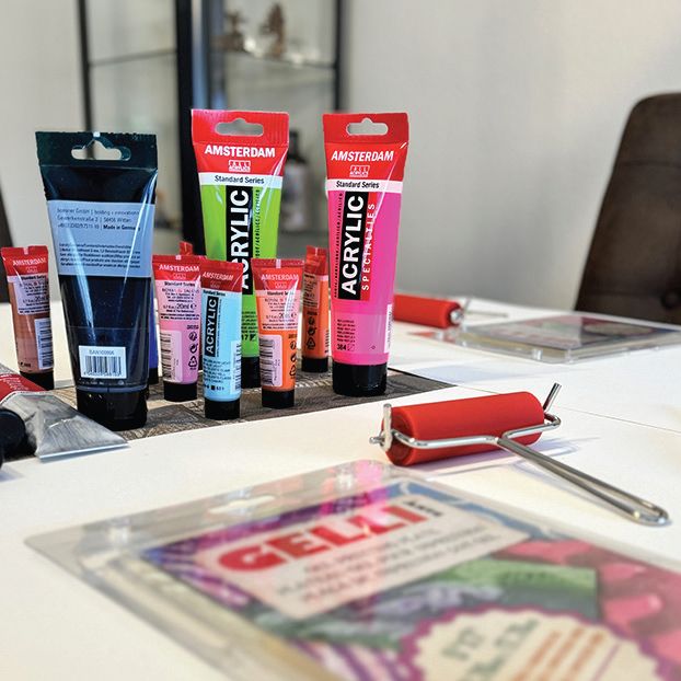 Gel printing basics - Visit Guttland